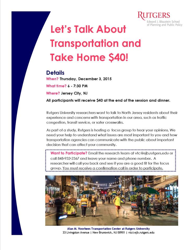 Let’s Talk Transportation … – jerseycityfyi